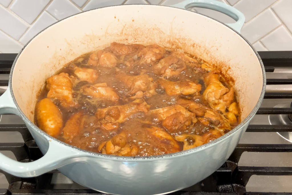 Authentic Three Cup Chicken (San Bei Ji) - Delishdoers