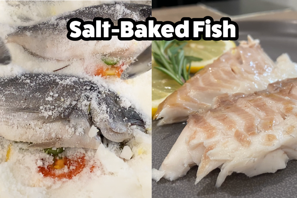 Salt-Baked Whole Fish - Delishdoers